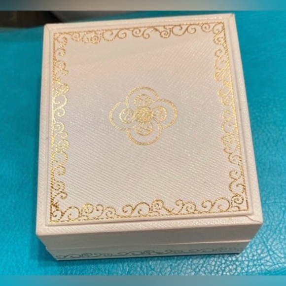 Jewelry | Blue Heart Sapphire And Swarovski Crystal Sliver Tone Costume ...